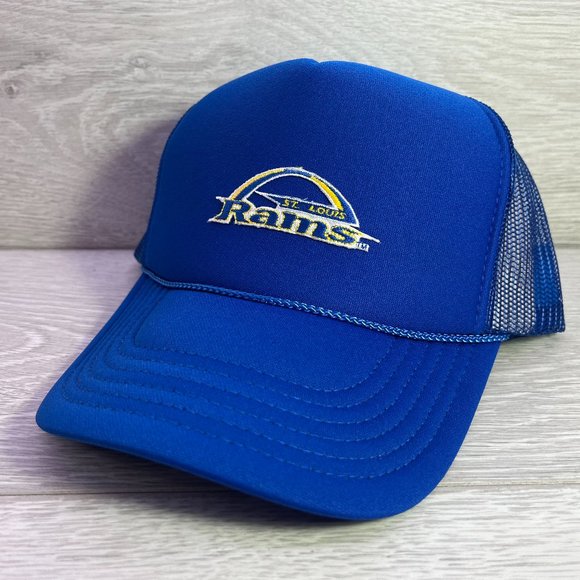OTTO | Accessories | New Vintage Style St Louis Rams Logo Blue Trucker ...